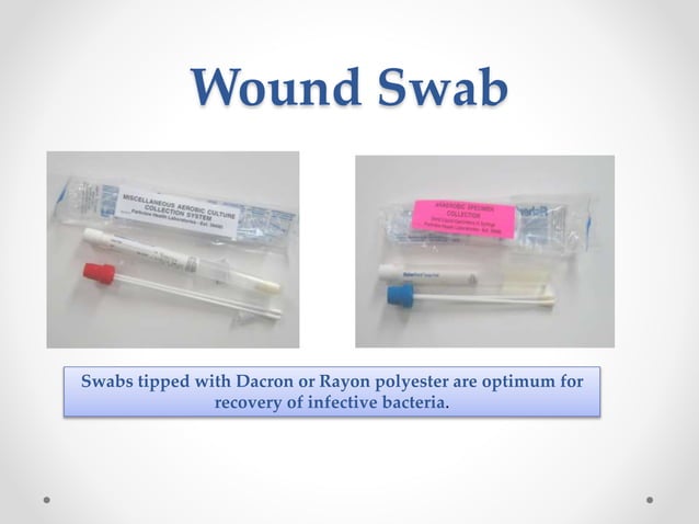 Wound swab mlt 2010 revised version | PPTX | Infectious Diseases ...