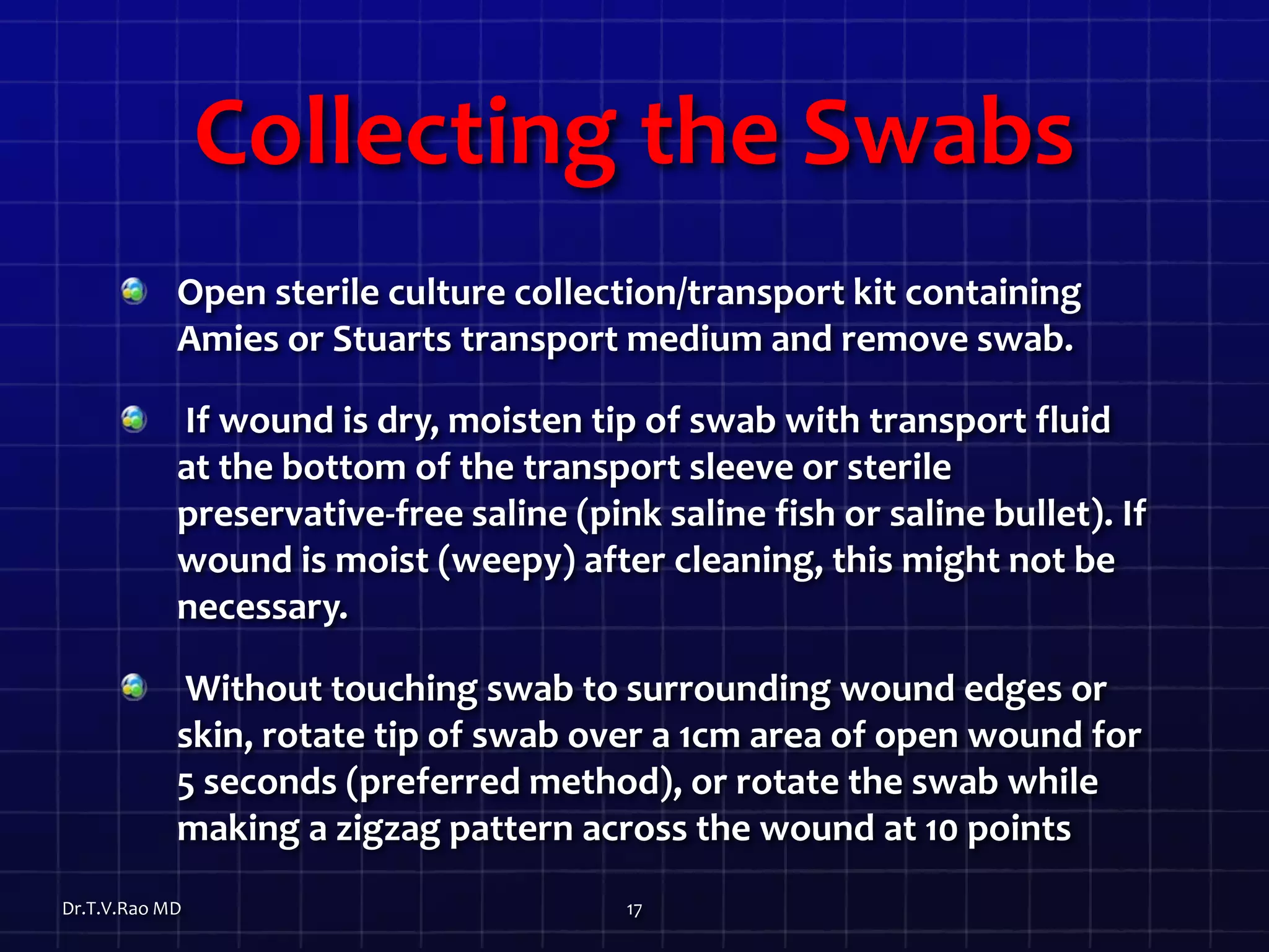 Wound Swabs basics | PPTX