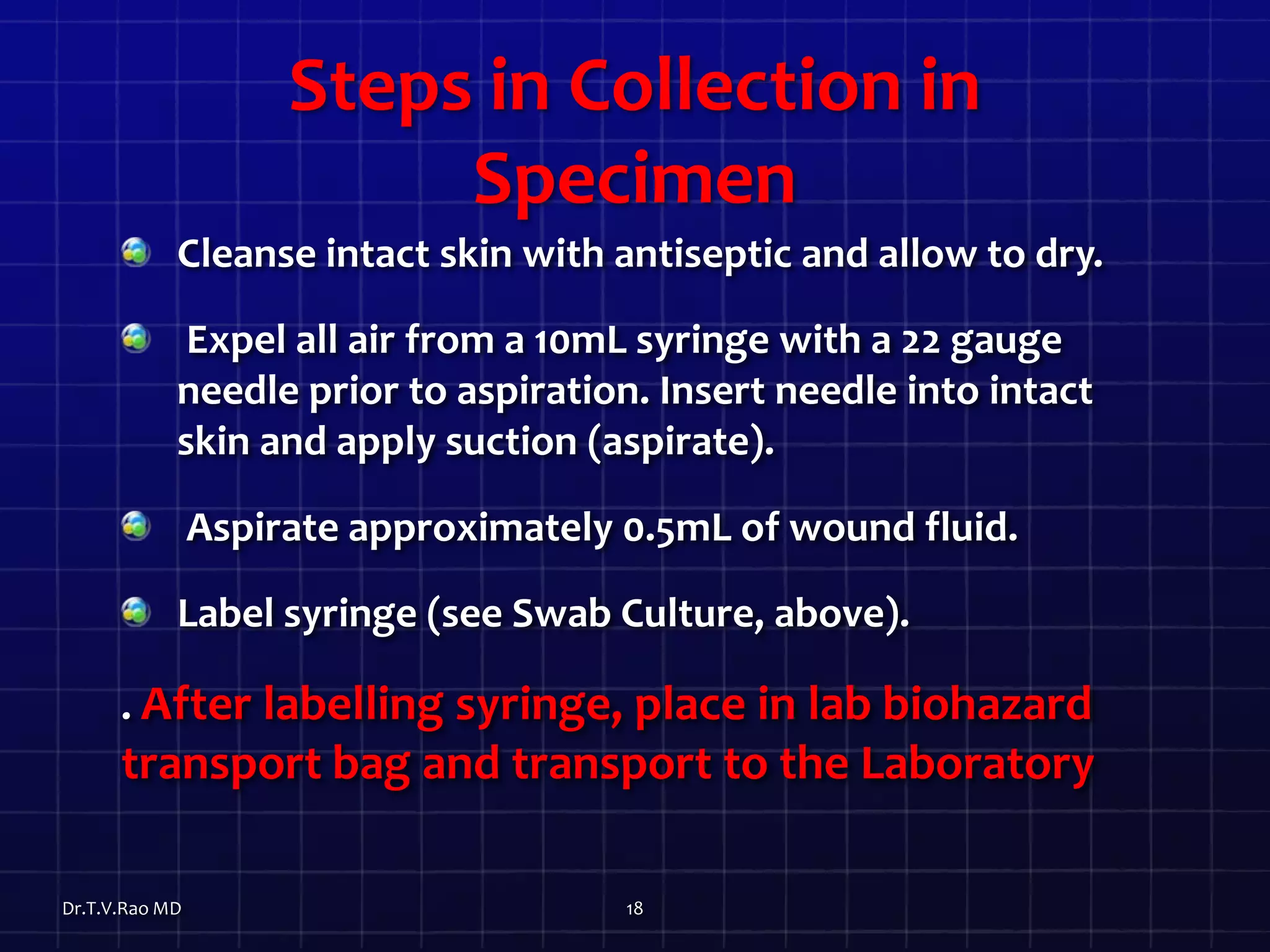 Wound Swabs basics | PPTX