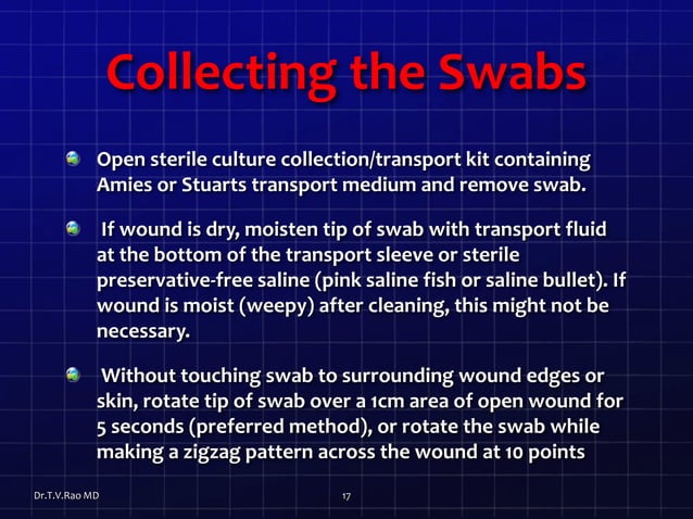 Wound Swabs basics