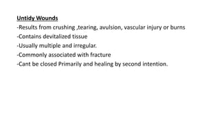 WOUNDS, WOUND HEALING AND SURGICAL SITE INFECTIONS-1.pptx