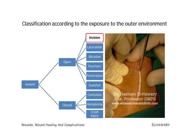 Wounds, Wound Healing And Complications | PDF | First Aid | Injuries