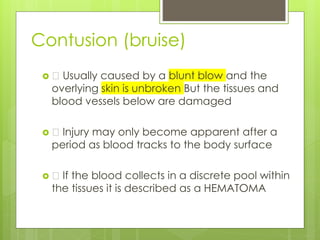 Wound, tissue repair and scar | PDF