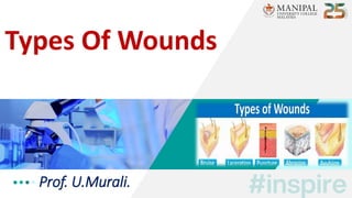Wound Types & Management | PDF