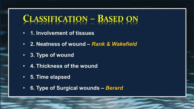 Wound Types & Management | PDF