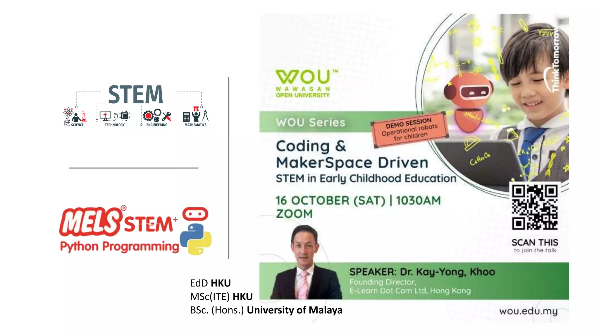 CODING AND MAKERSPACE IN EARLY CHILDHOOD EDUCATION | PPT