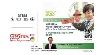 CODING AND MAKERSPACE IN EARLY CHILDHOOD EDUCATION | PPT