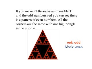 Pascal's Triangle slideshow | KEY