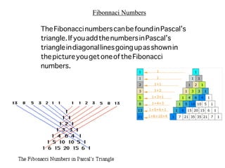 Pascal's Triangle slideshow | KEY