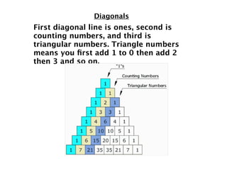 Pascal's Triangle slideshow | PPT