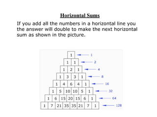 Pascal's Triangle slideshow | KEY