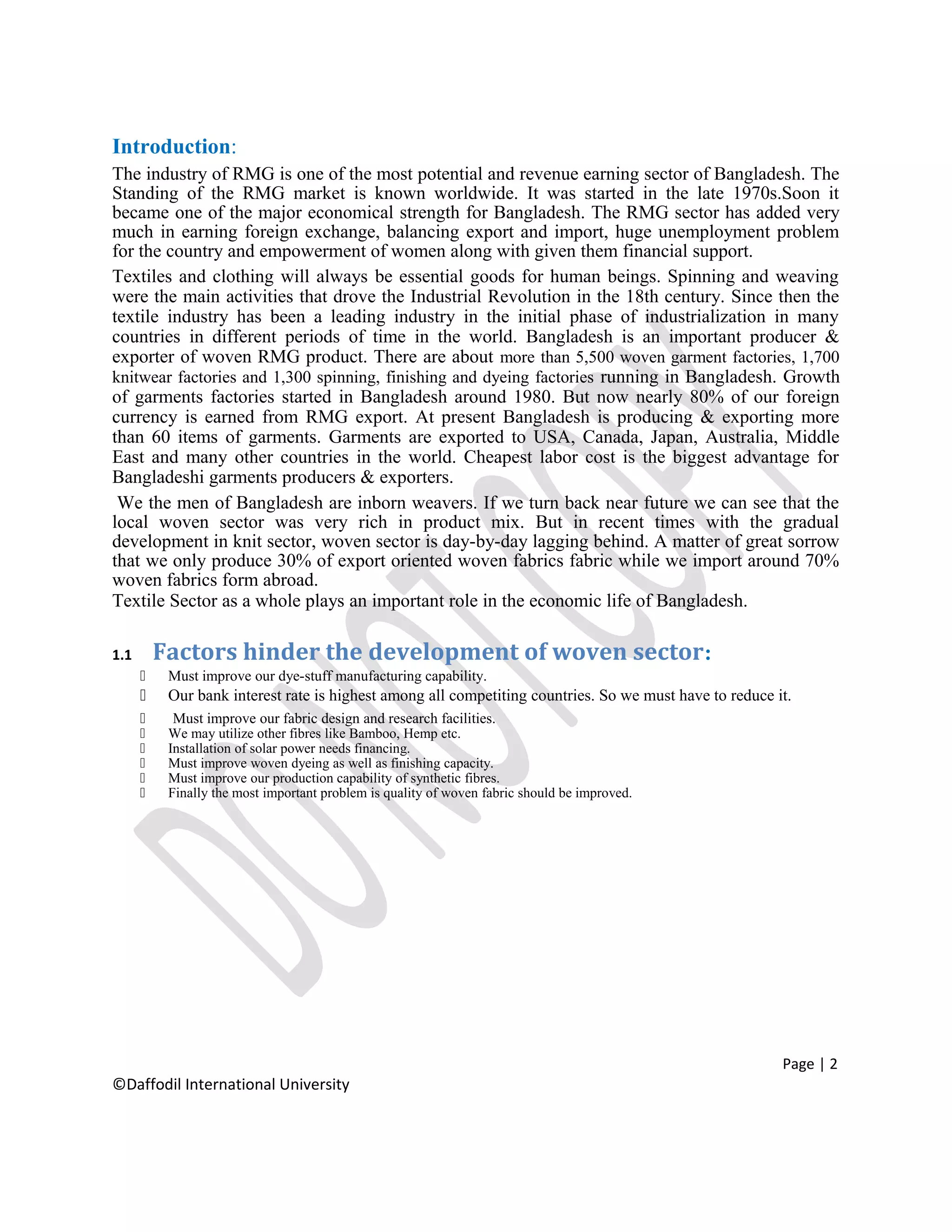 Woven Fabric faults and it's remedies | DOC