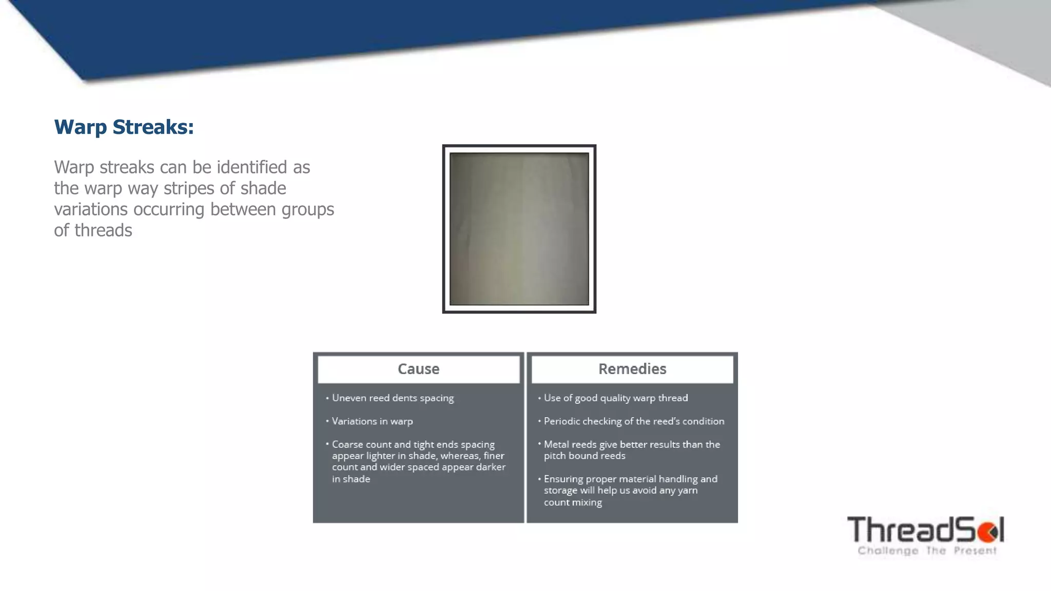 List of defects in woven fabric | PPTX