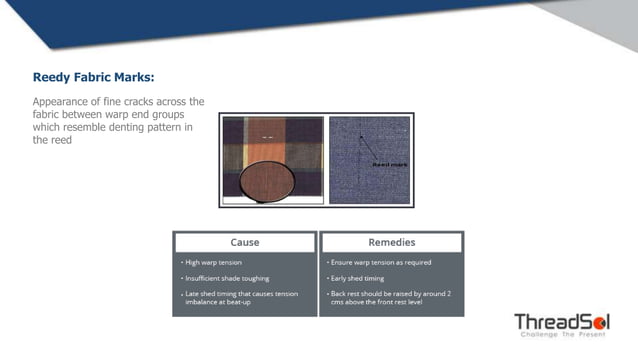 List of defects in woven fabric | PPT