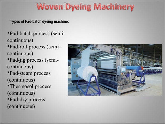 Woven dyeing machine