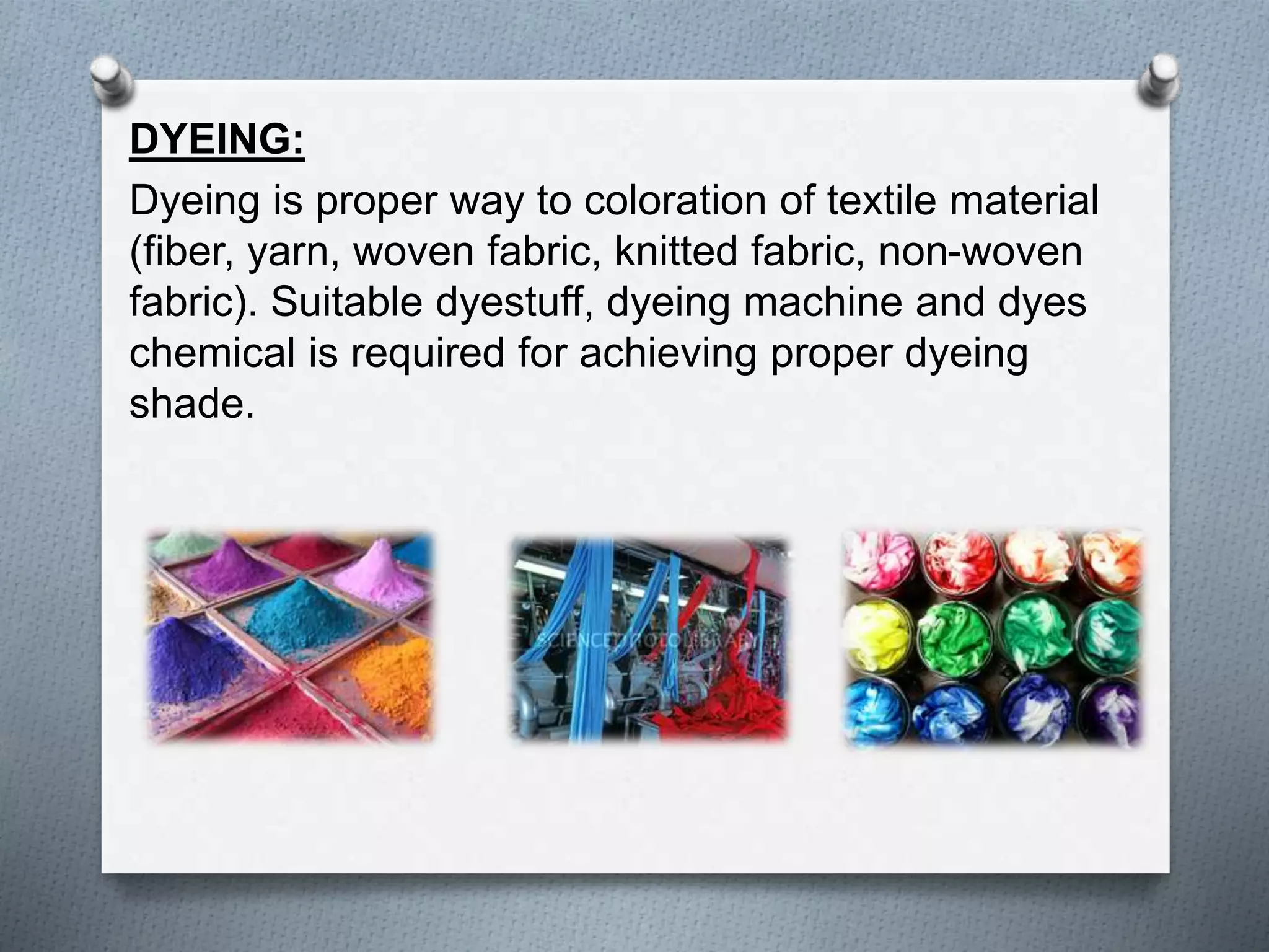 Woven fabric dyeing | PPTX