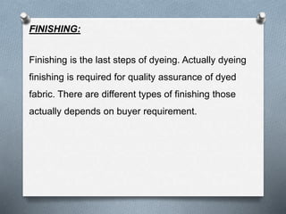 Woven fabric dyeing | PPTX