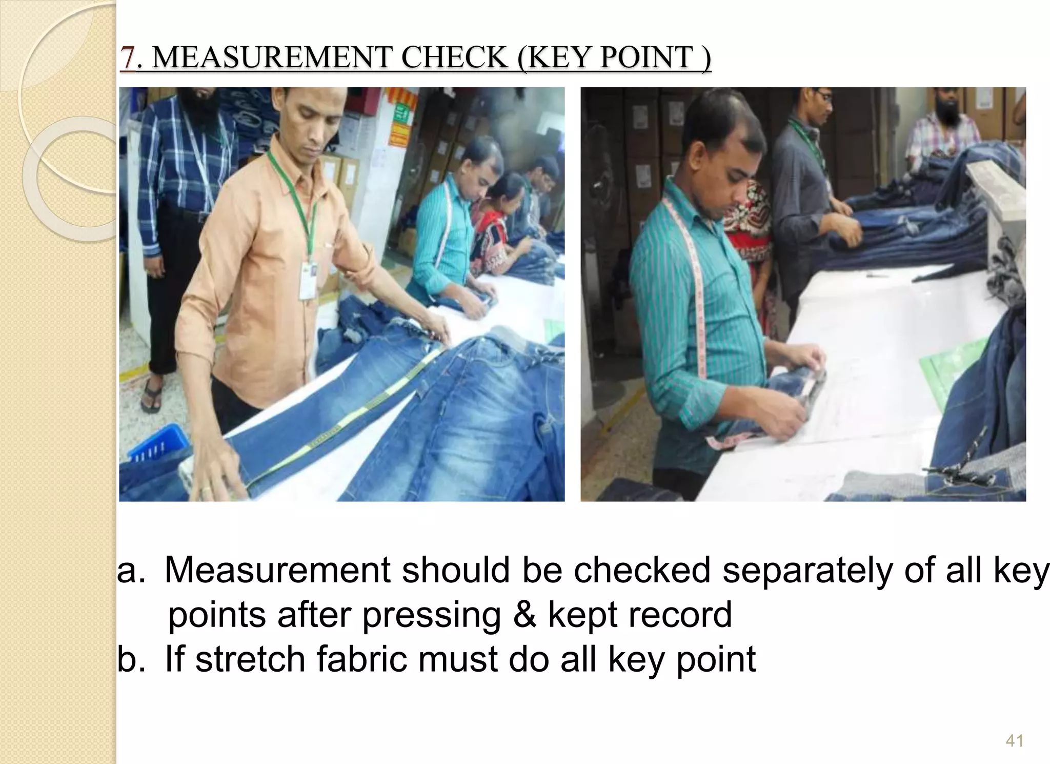 Woven garments quality control system | PPT
