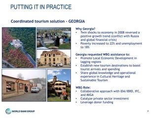 7 shaun mann-general presentation on wbg integrated tourism solution | PPT