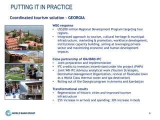 7 shaun mann-general presentation on wbg integrated tourism solution | PPT