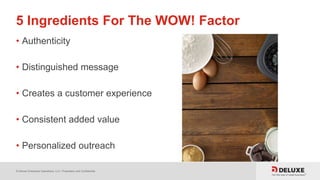 Define Your WOW! Factor - Creating an Unforgettable Brand | POTX ...