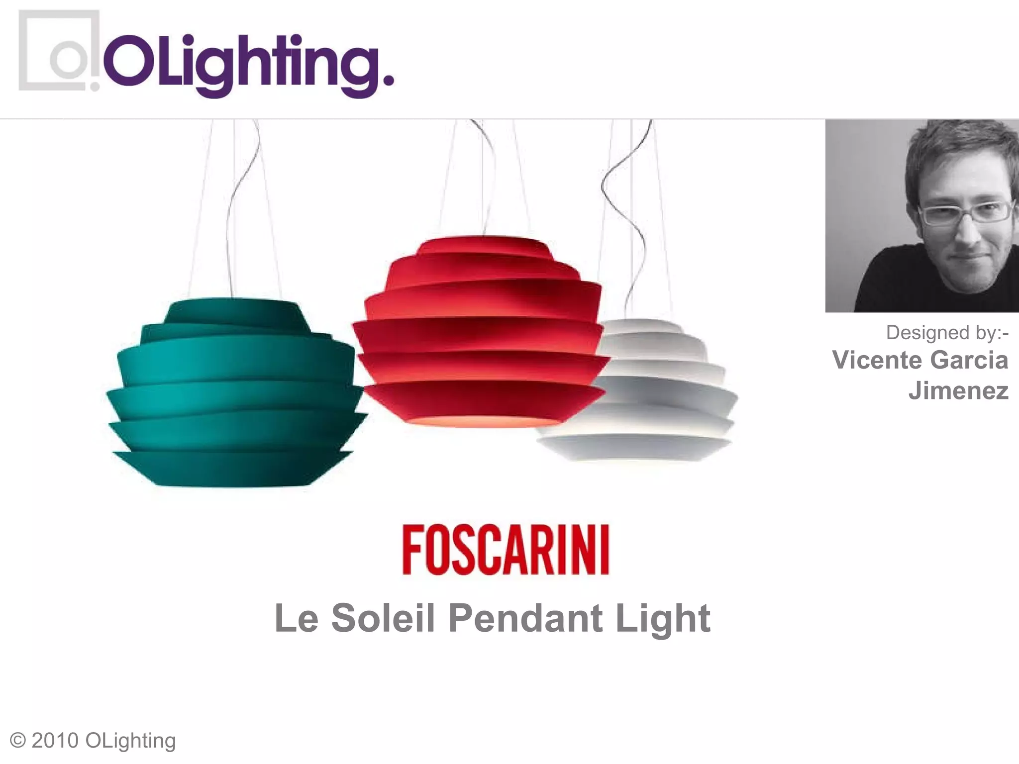 Le Soleil Pendant Light | PPT