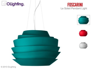 Le Soleil Pendant Light | PPT