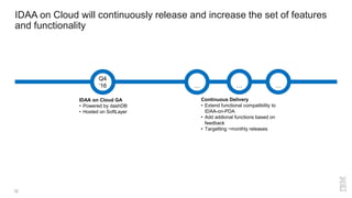 IBM World of Watson 2016 - DB2 Analytics Accelerator on Cloud | PPT