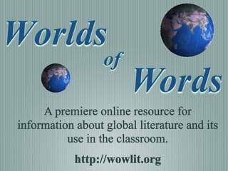 Worlds of Words | PPT