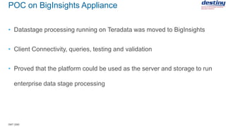Citizens Bank: Data Lake Implementation – Selecting BigInsights ViON ...