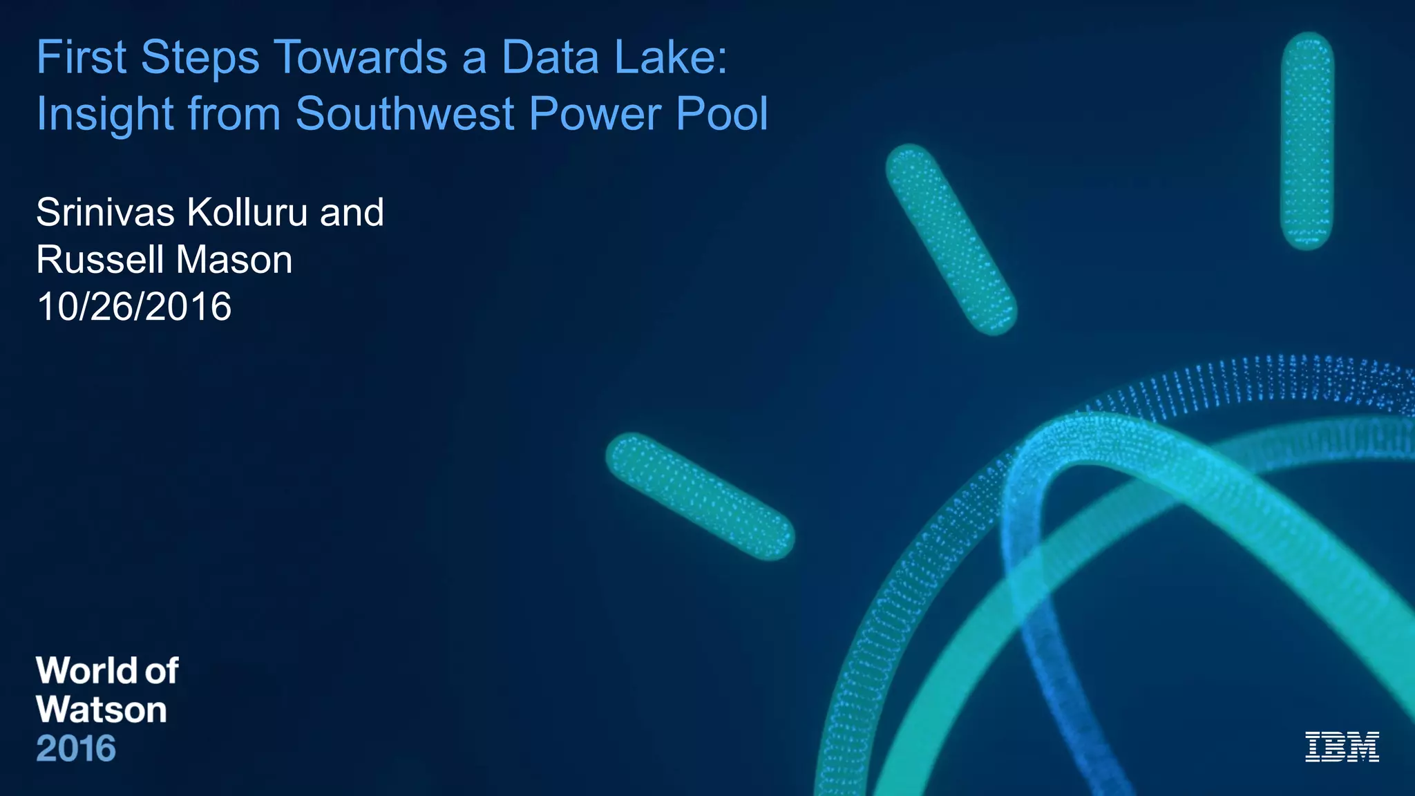 Southwest Power Pool big data case study | PPT