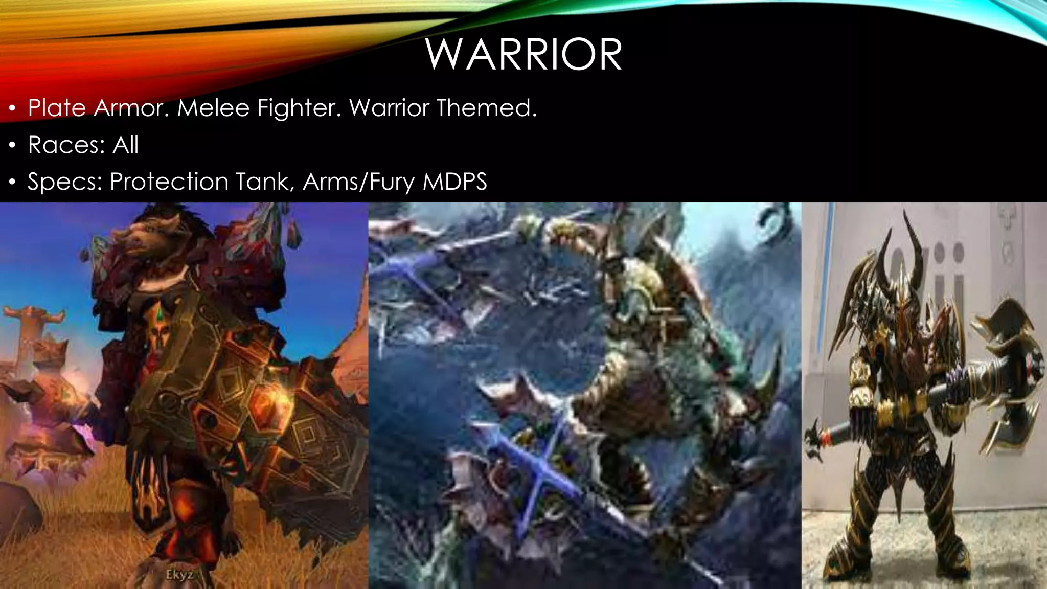 World of Warcraft Classes | PPT