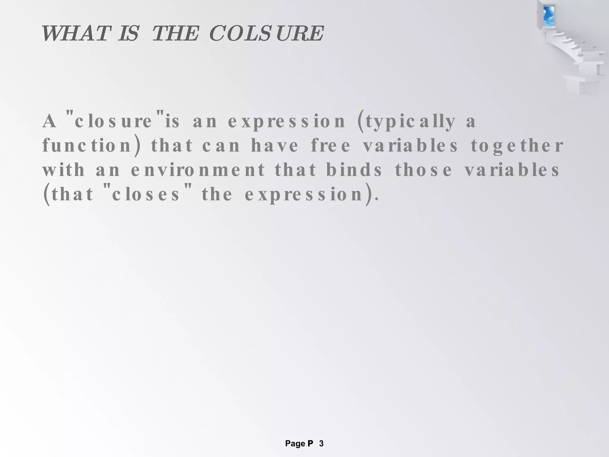 Wow! closure in_javascript | PPT