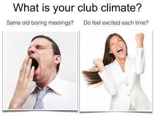 Creating a Wow Toastmasters club climate | PPT