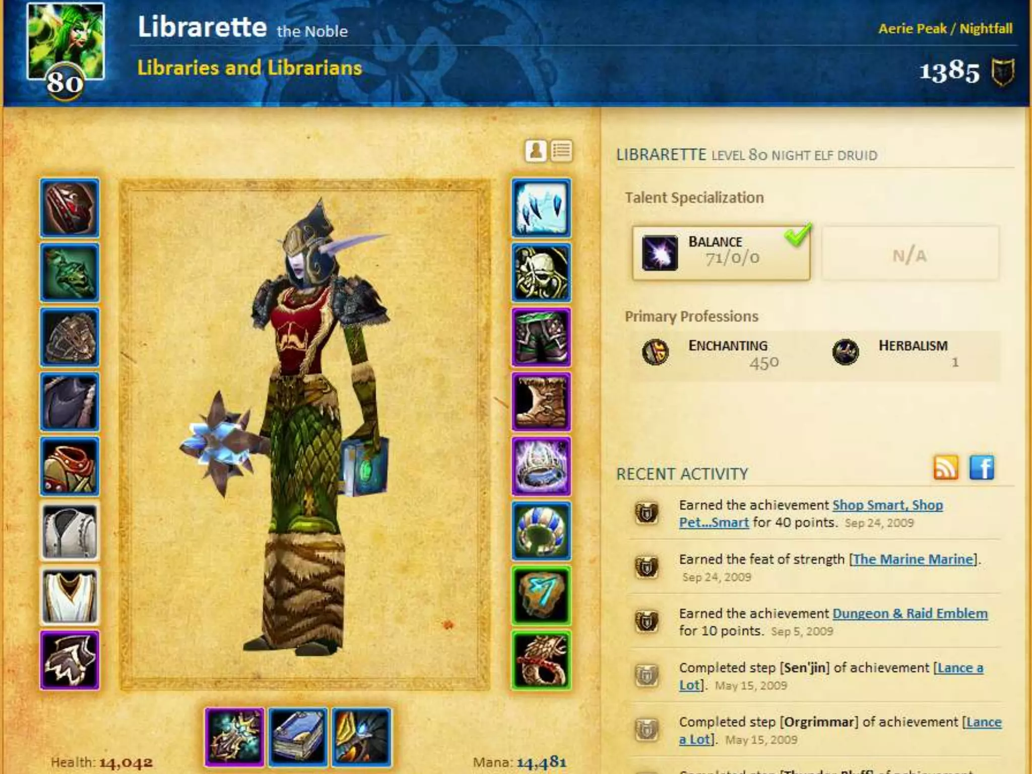 World of Warcraft Computers in Libraries 2010 | PPTX