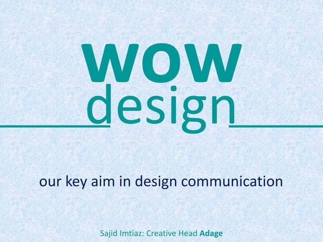 Wow Design | PPTX