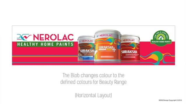 WOW Design Presentation for Nerolac Design Style Communication | PPT