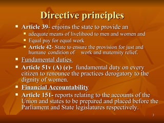 Women's welfare & legal provisions | PPT