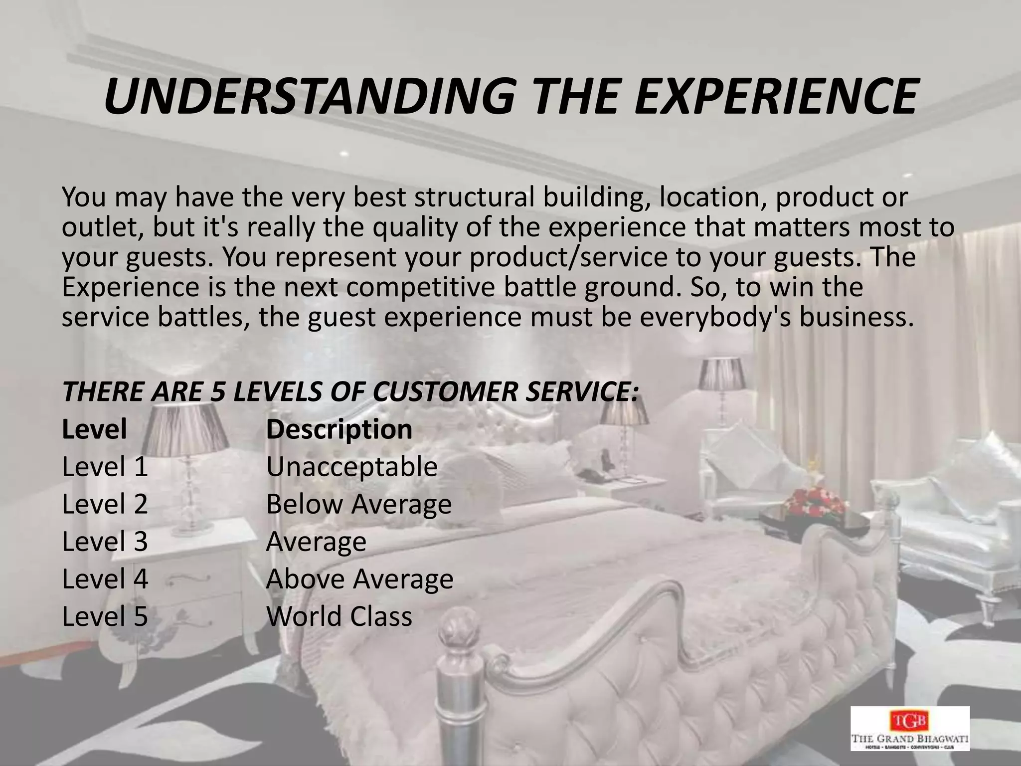 Wow in hospitality services | PPSX