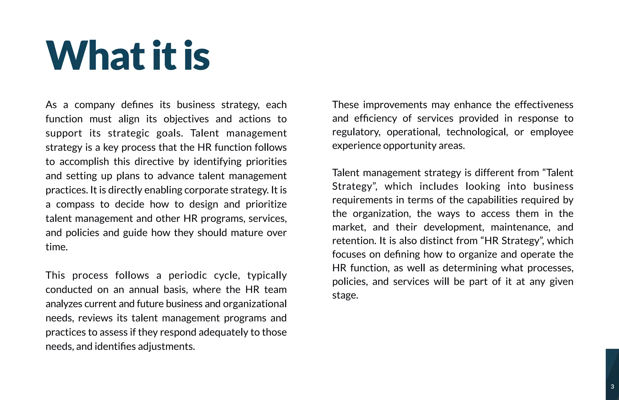 Effective Talent Management Strategy: Defining Priorities and Roadmaps ...