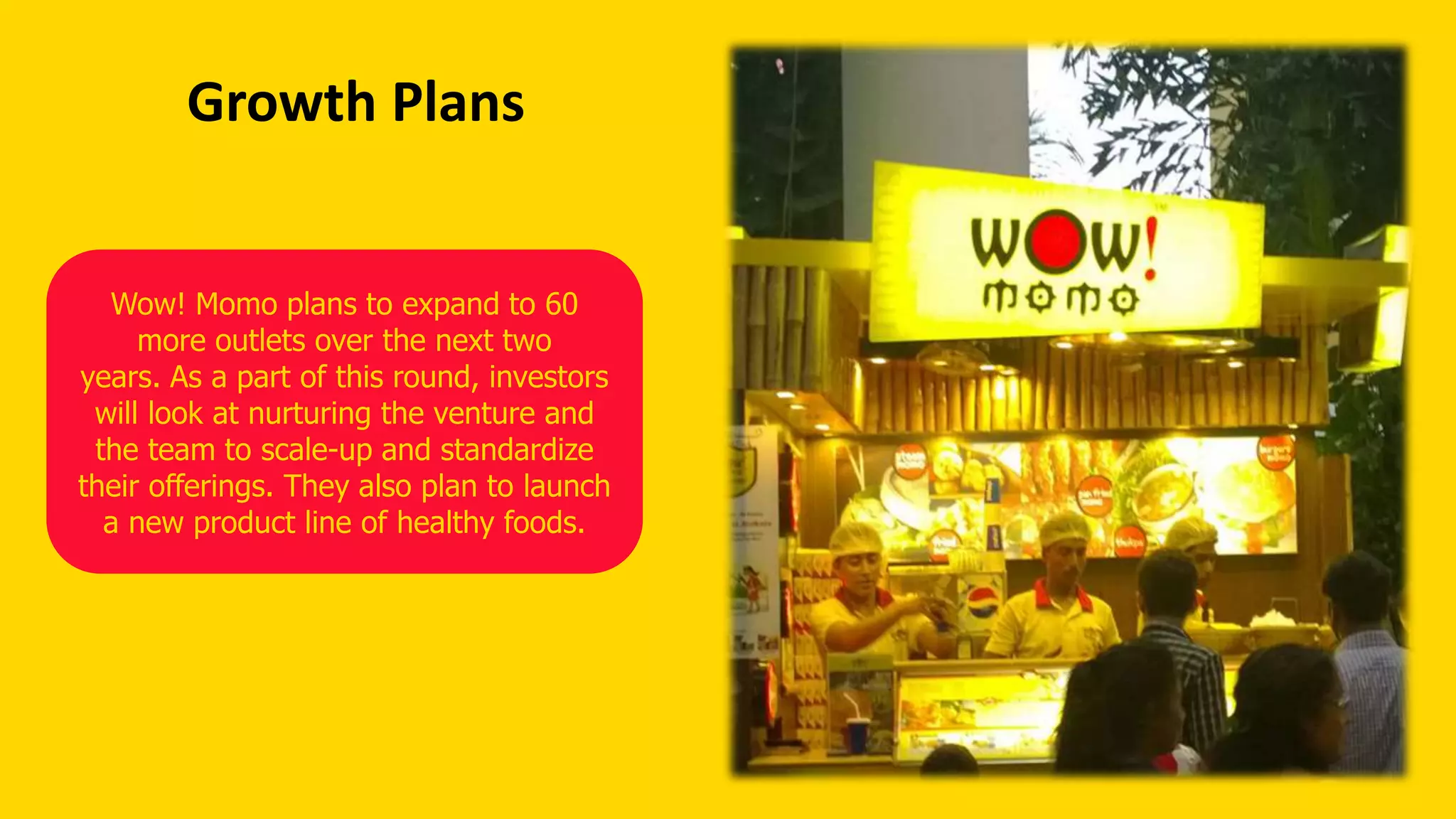 Wow MOMO- Profiling India's most successful MOMO chain | PPTX