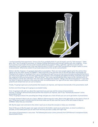 Wow notes | PDF