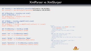 Groovy XML Processing with WebObjects | PDF