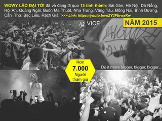 Wowy Rapper Profile Hiphop Vietnam | PPT
