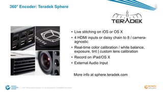 Virtual reality and 360° live streaming | PPT