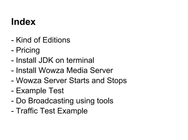 Wowza installation | PDF | Computing | Technology & Computing