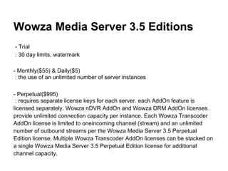 Wowza installation | PDF