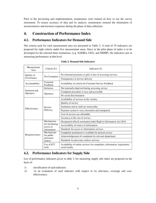 Measuring Institutional Performance: Can governance indices help? | PDF ...