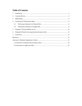 Measuring Institutional Performance: Can governance indices help? | PDF ...