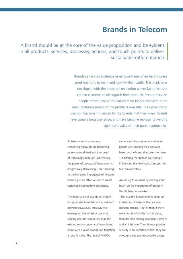 Telecom Branding in the Middle East and Africa | PDF ...